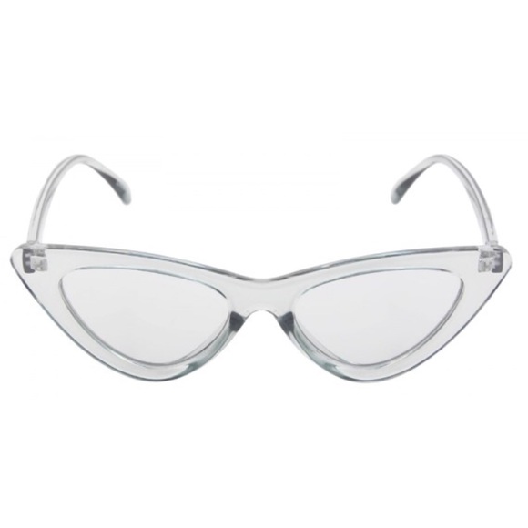 Accessories | Clear Black Triangle Glasses All Eyewear 3 For 3 | Poshmark